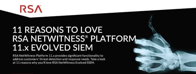 11 Reasons RSA NetWitness SIEM Enhances Threat Detection & Response